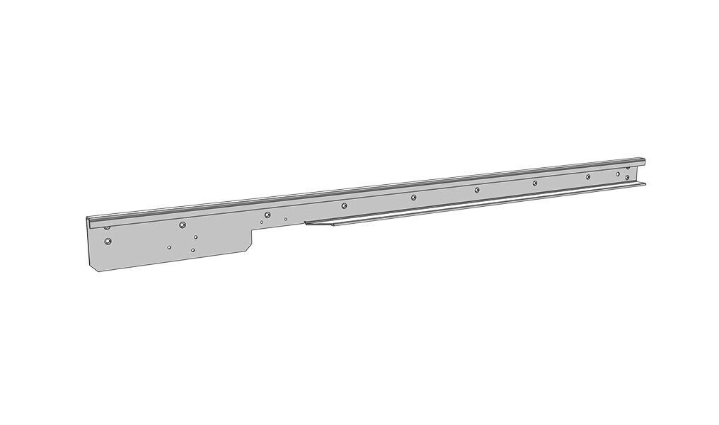 Edscha end rail - right - for Edscha sliding bow roof from 2008 ...