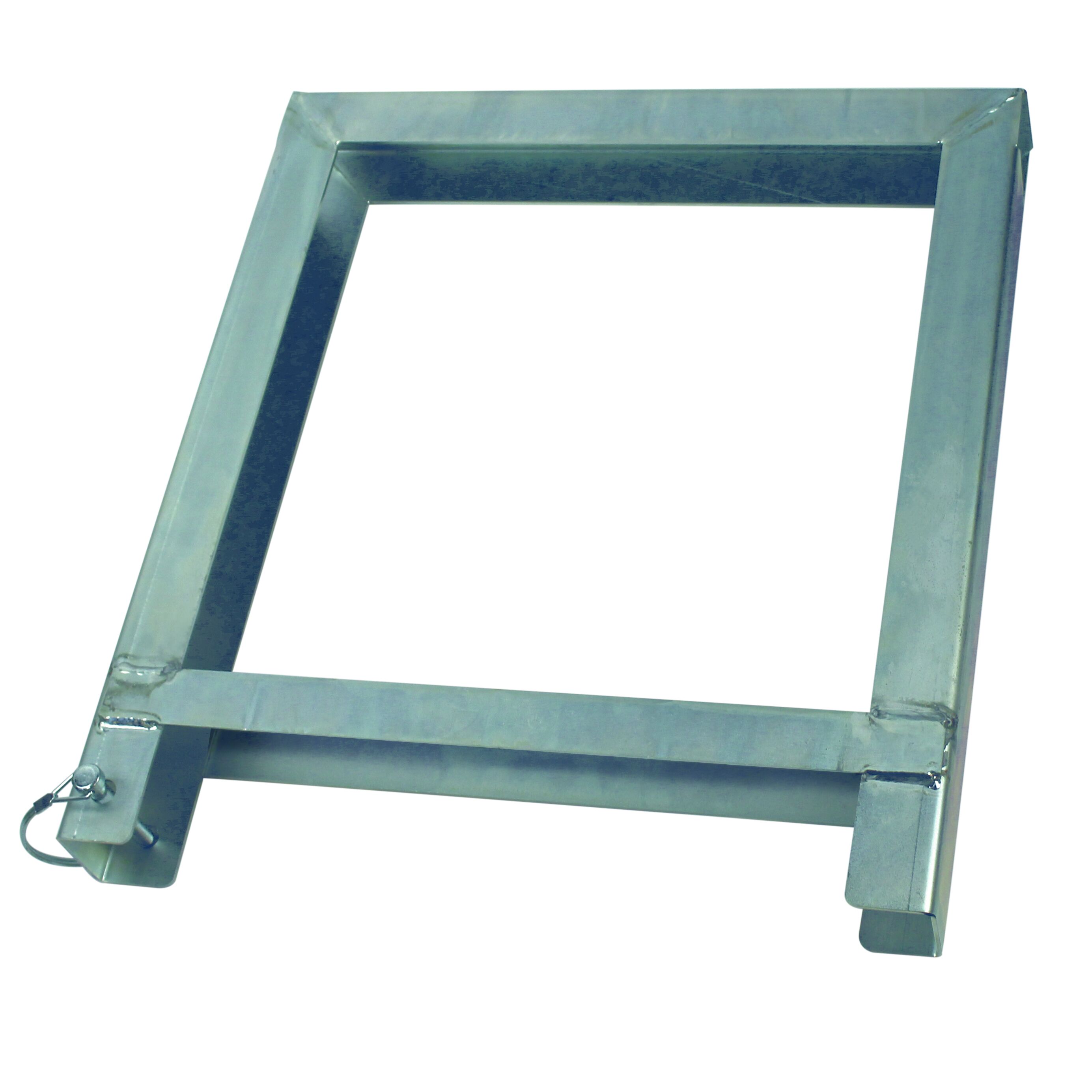 Takler outrigger pad holder 400 x 400 x 40/50 mm - zinc-plated (1341559 ...