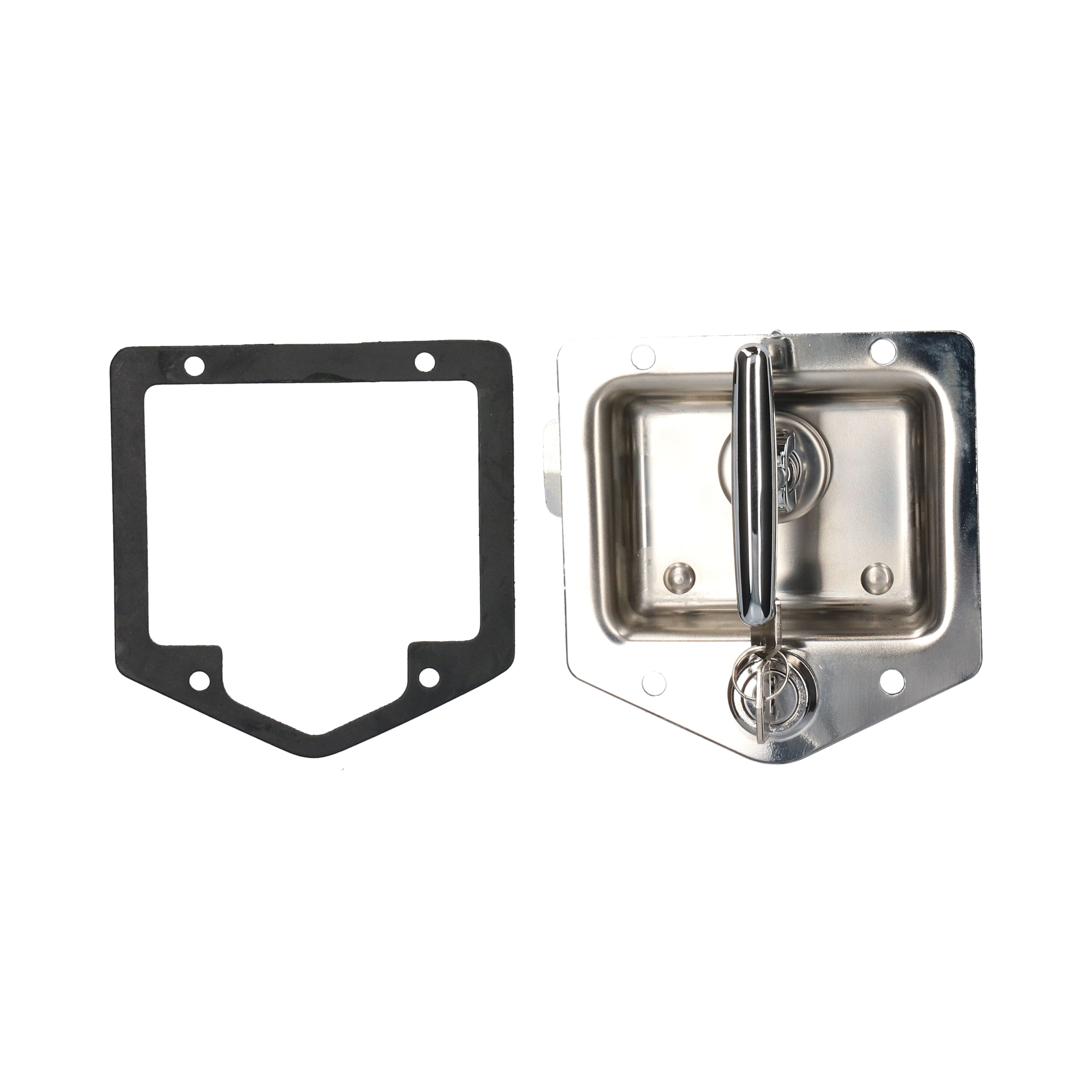 Rhiwa Quality drop-T lock 3-way - key FS880 - stainless steel (1211200 ...