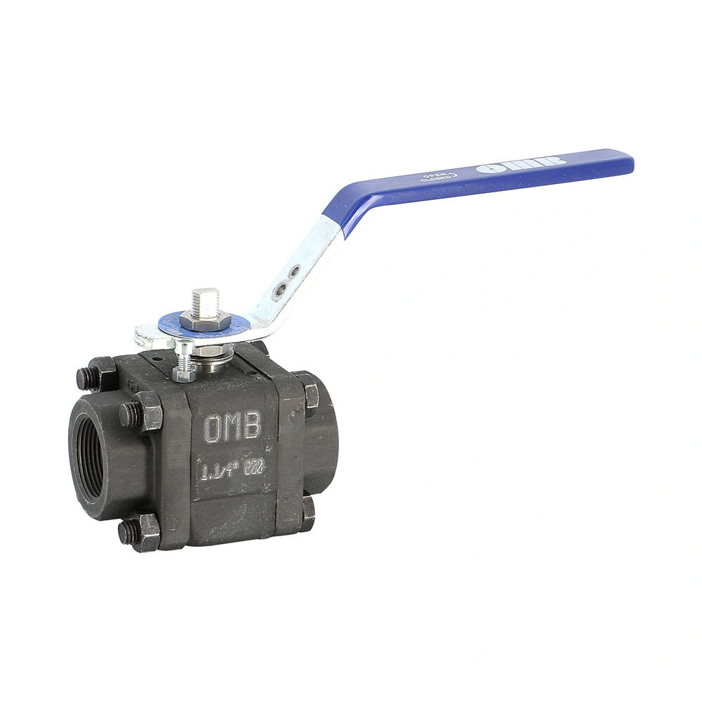 Sferaco ball valve carbon steel 745 3 piece body 1,1/4" npt bi/bi 800 ...