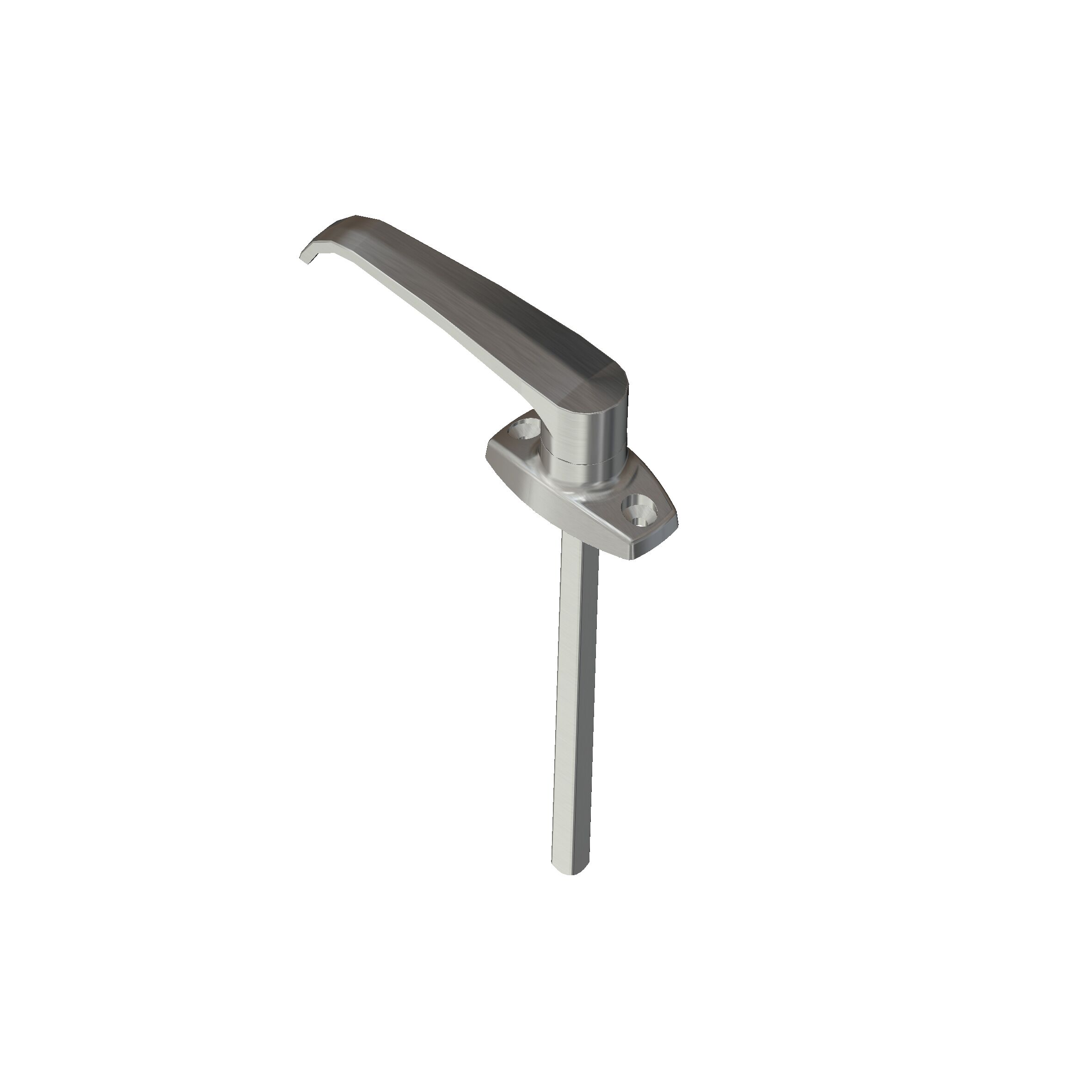 Rhiwa Quality car door handle - shaft 150 mm - not lockable - chrome ...