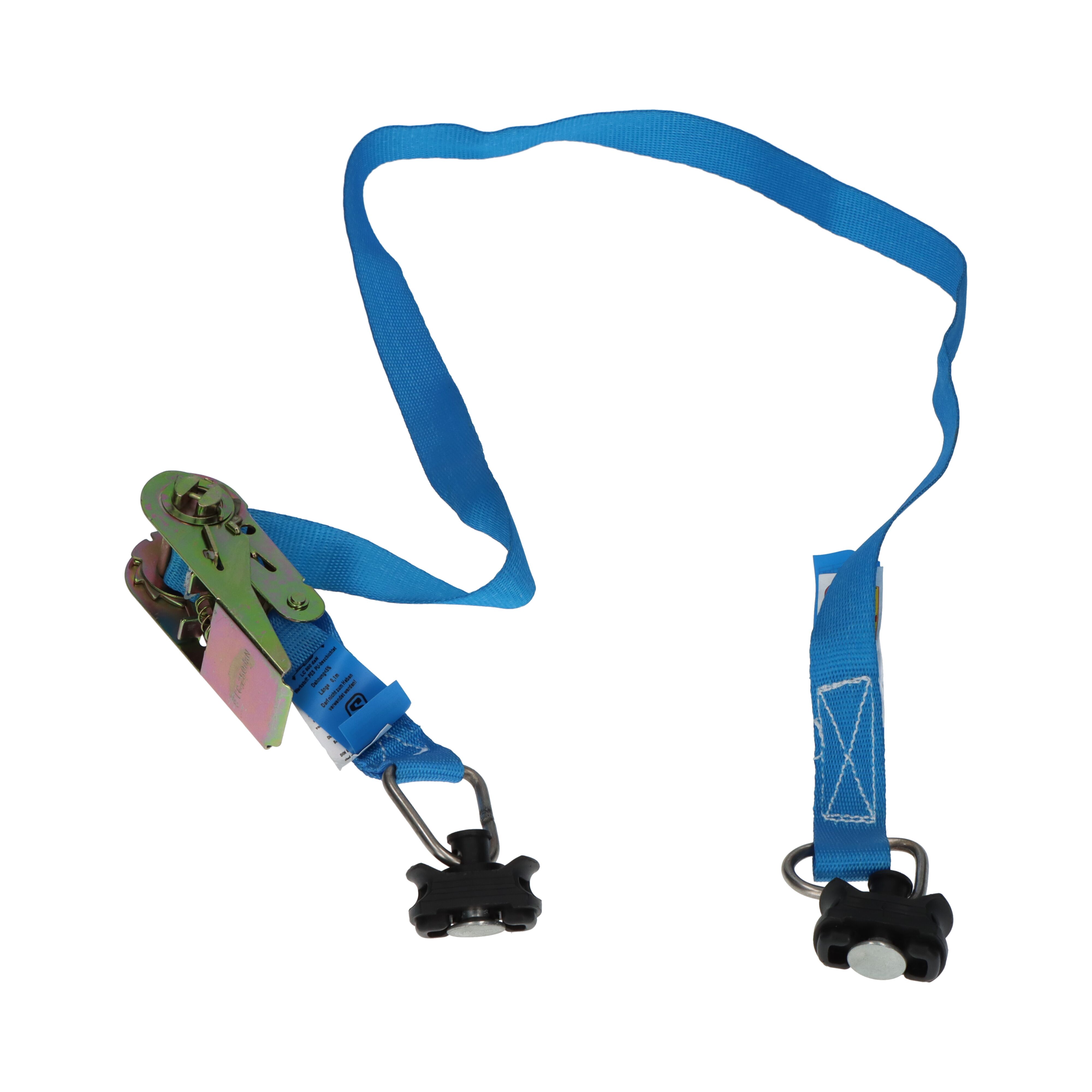 Rhiwa Quality lashing strap 25 mm - with ratchet and single airline ...