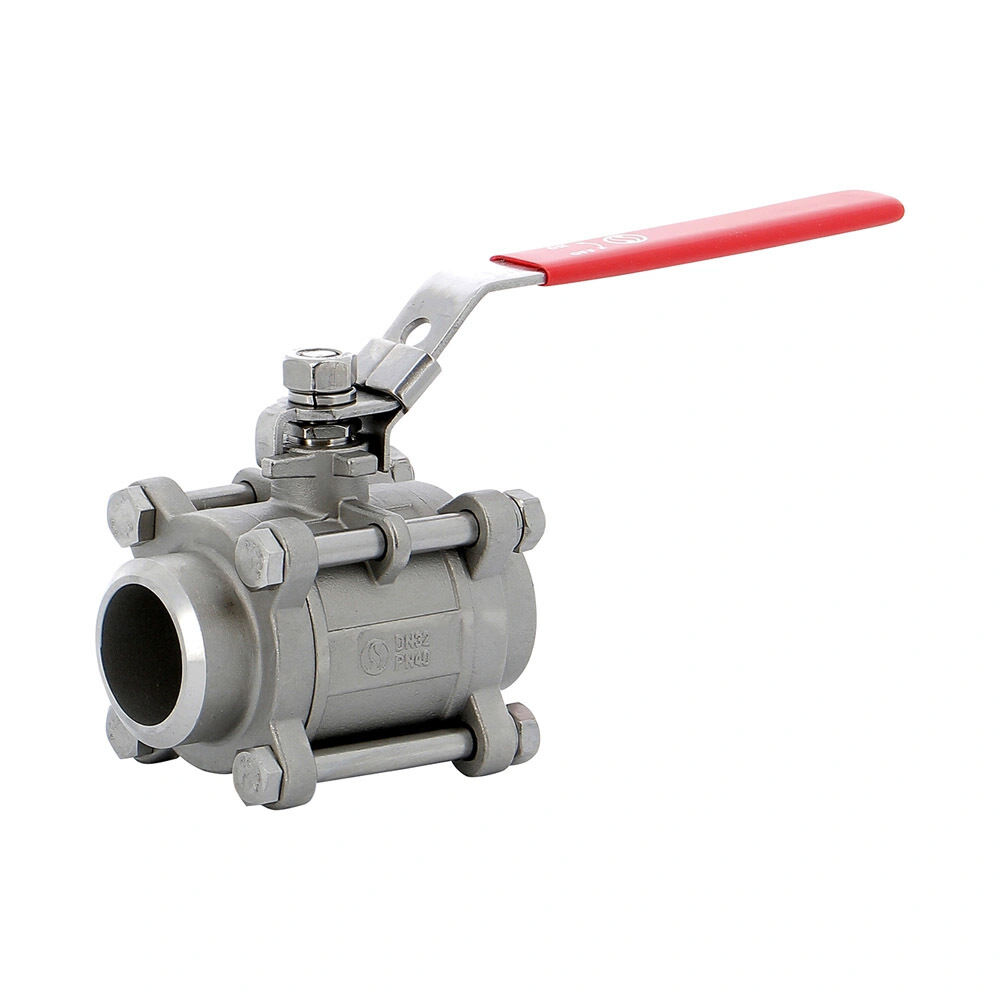Sferaco ball valve stainless steel 791 3 piece body DN020 BW PN63 ...