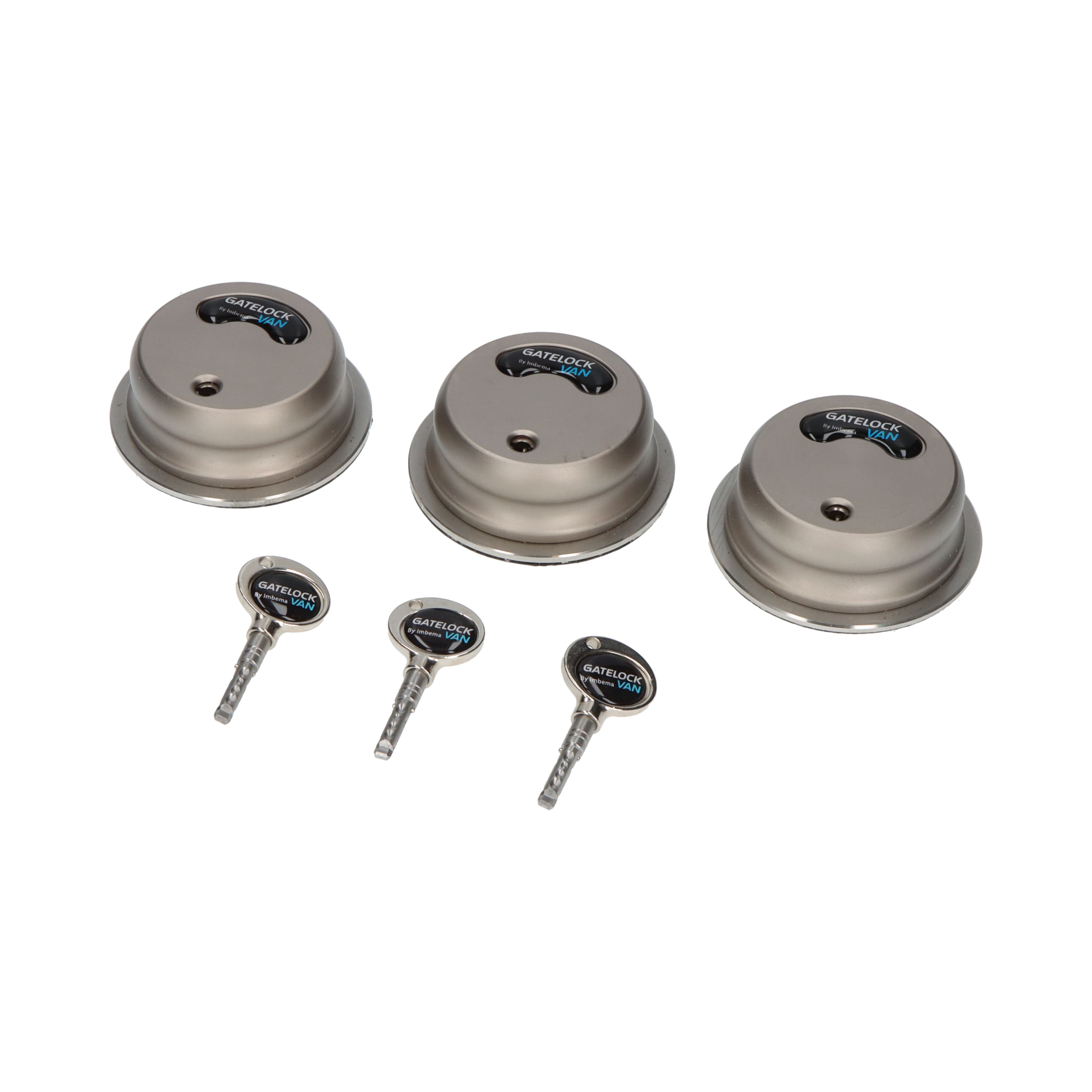 GATELOCK Van Small P-serie - set of 3 locks - for Sprinter from 2019 ...