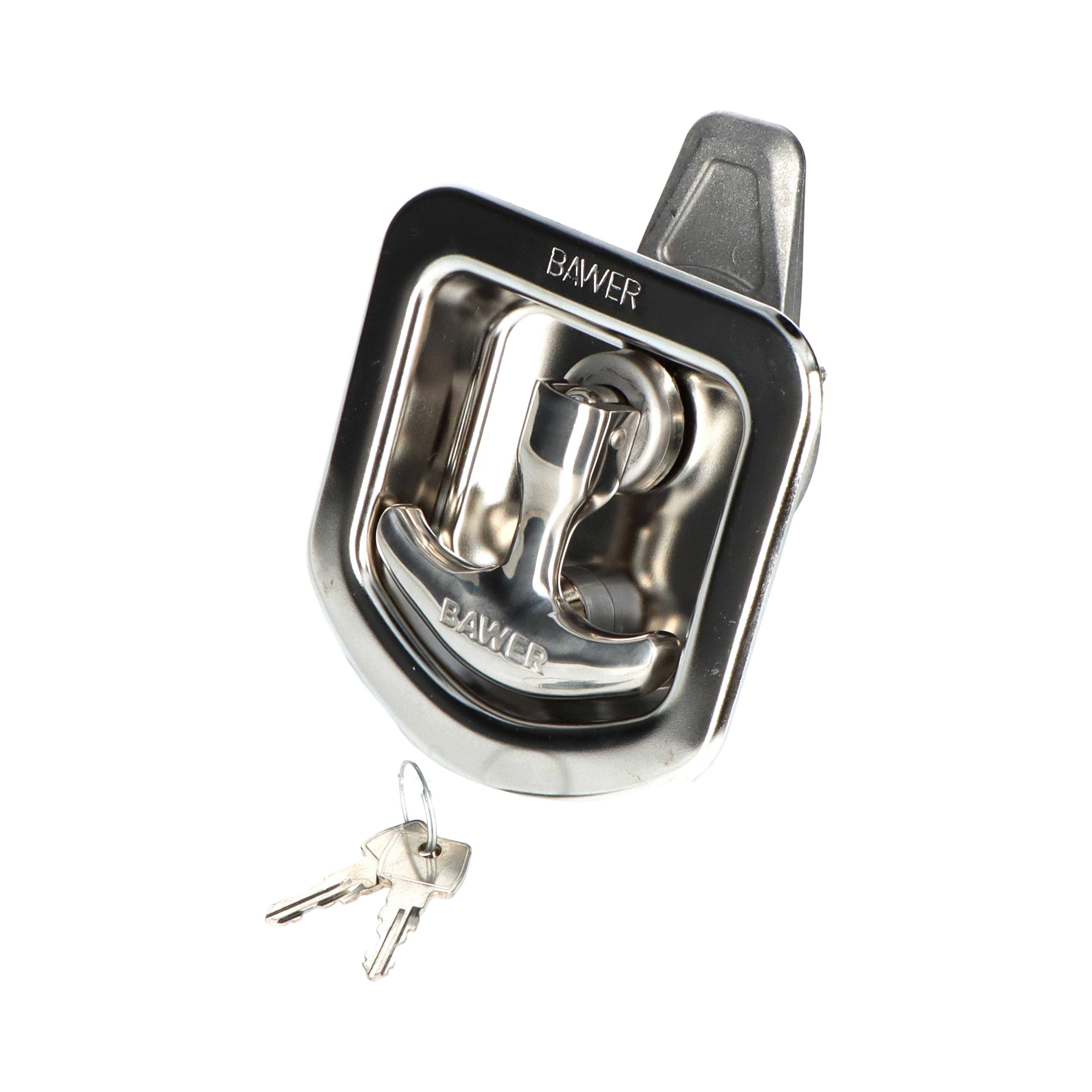 Bawer drop-T slot - met verstelbare aluminium lip - RVS (1211251 ...