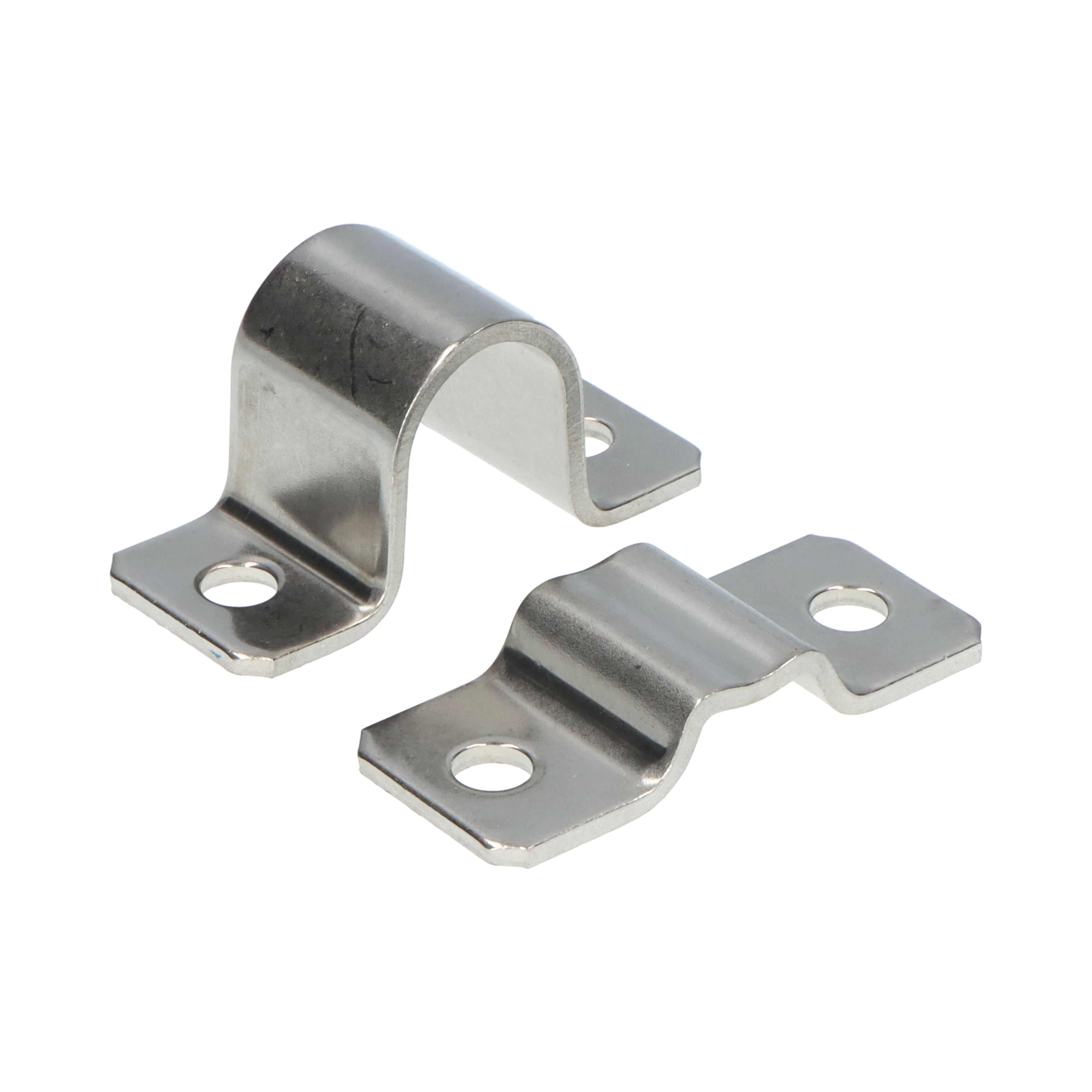 Pommier rod guide - for locking Ø 22 mm - height 30 mm - stainless steel (1201925), Pommier ...