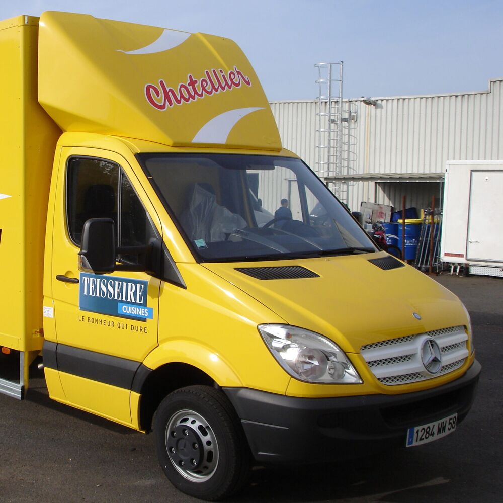 noviplast becquet de toit - Mercedes Sprinter III - 900 x 2000 mm (HxL ...