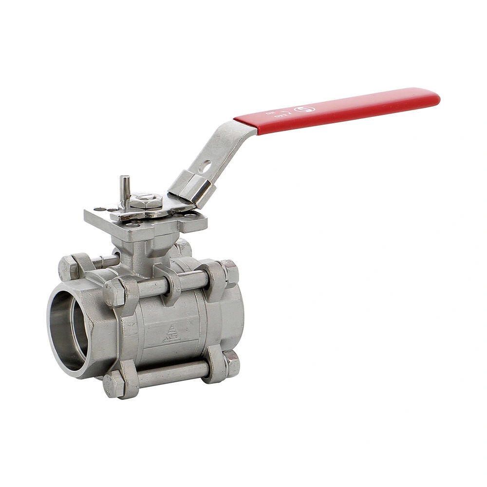 Sferaco ball valve stainless steel 749 3 piece body DN020 SW PN63 ISO ...