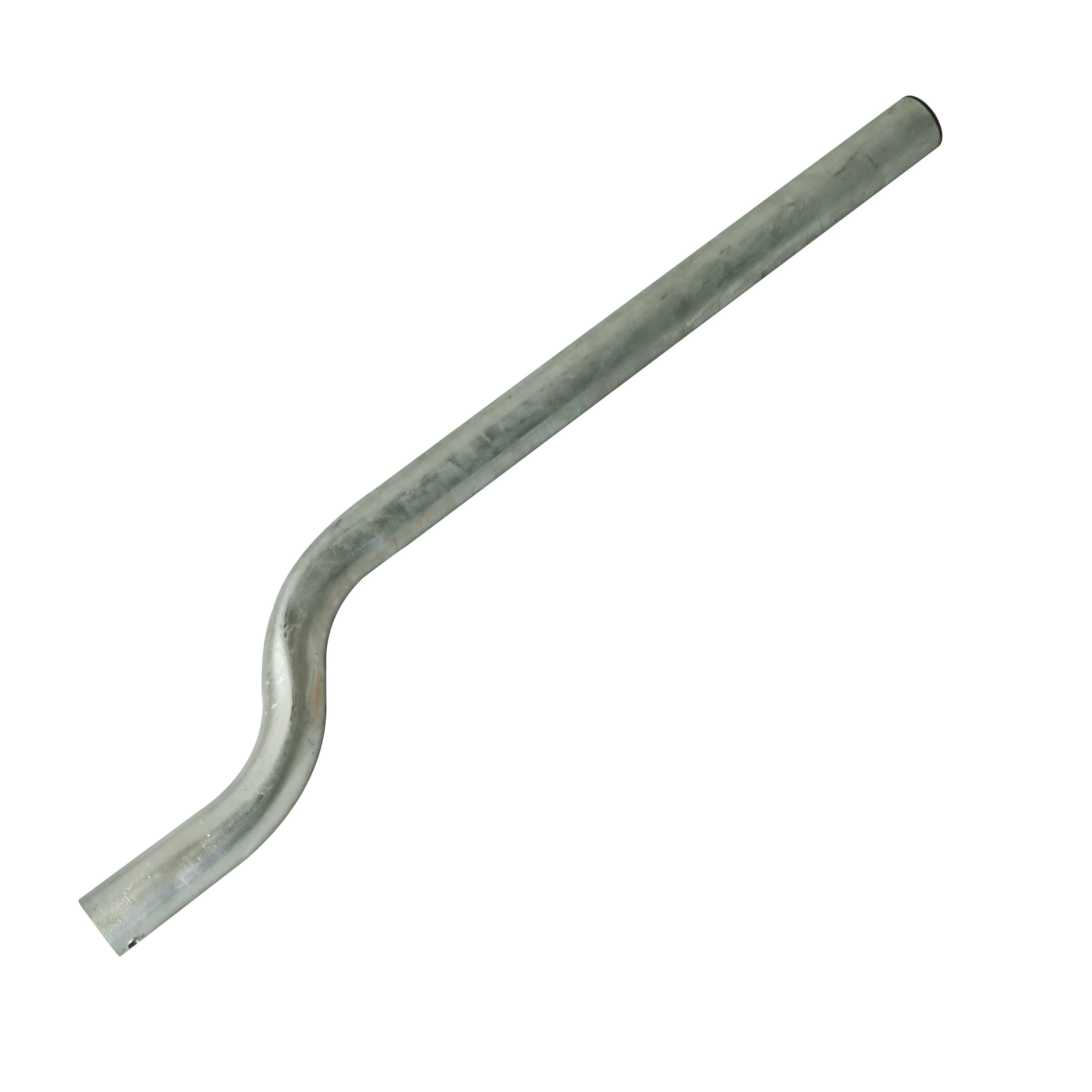 Parlok mounting tube Ø 42 mm - 760 mm - double curved - zinc plated ...