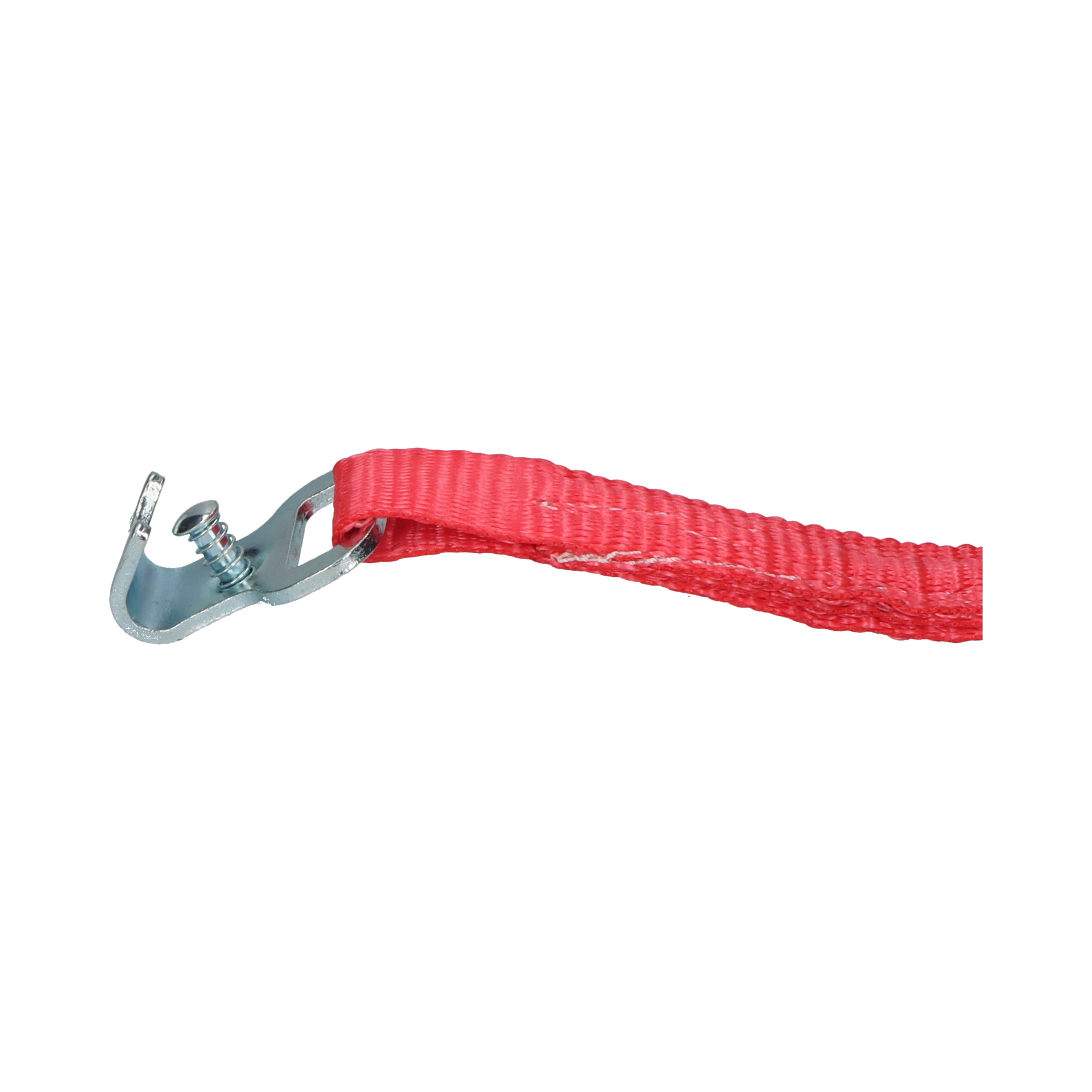 Rhiwa Quality lashing strap 25 mm with ratchet and flat hook - 6000 mm ...