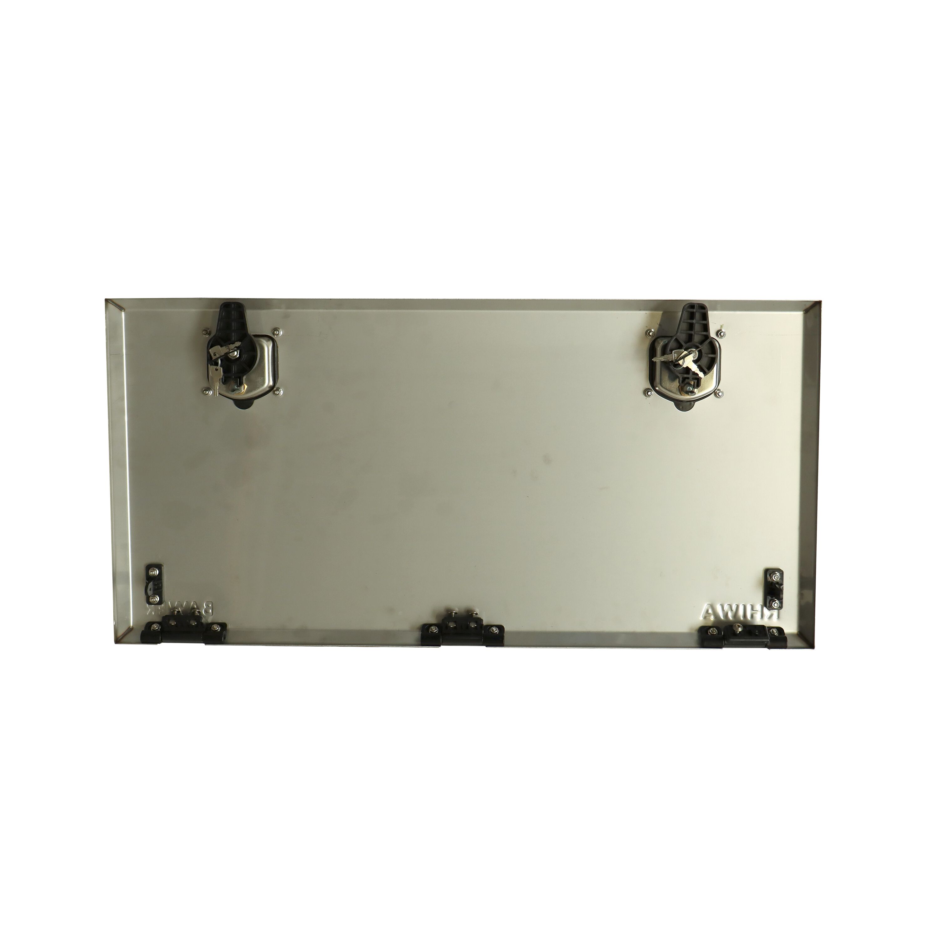 Bawer lid toolbox - 1000 x 500 mm (WxH) - stainless steel (1340652 ...