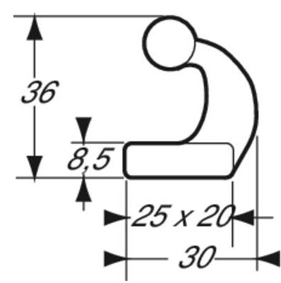 Pommier weld-on hook - for eccentric lock - steel (1145581), Pommier ...