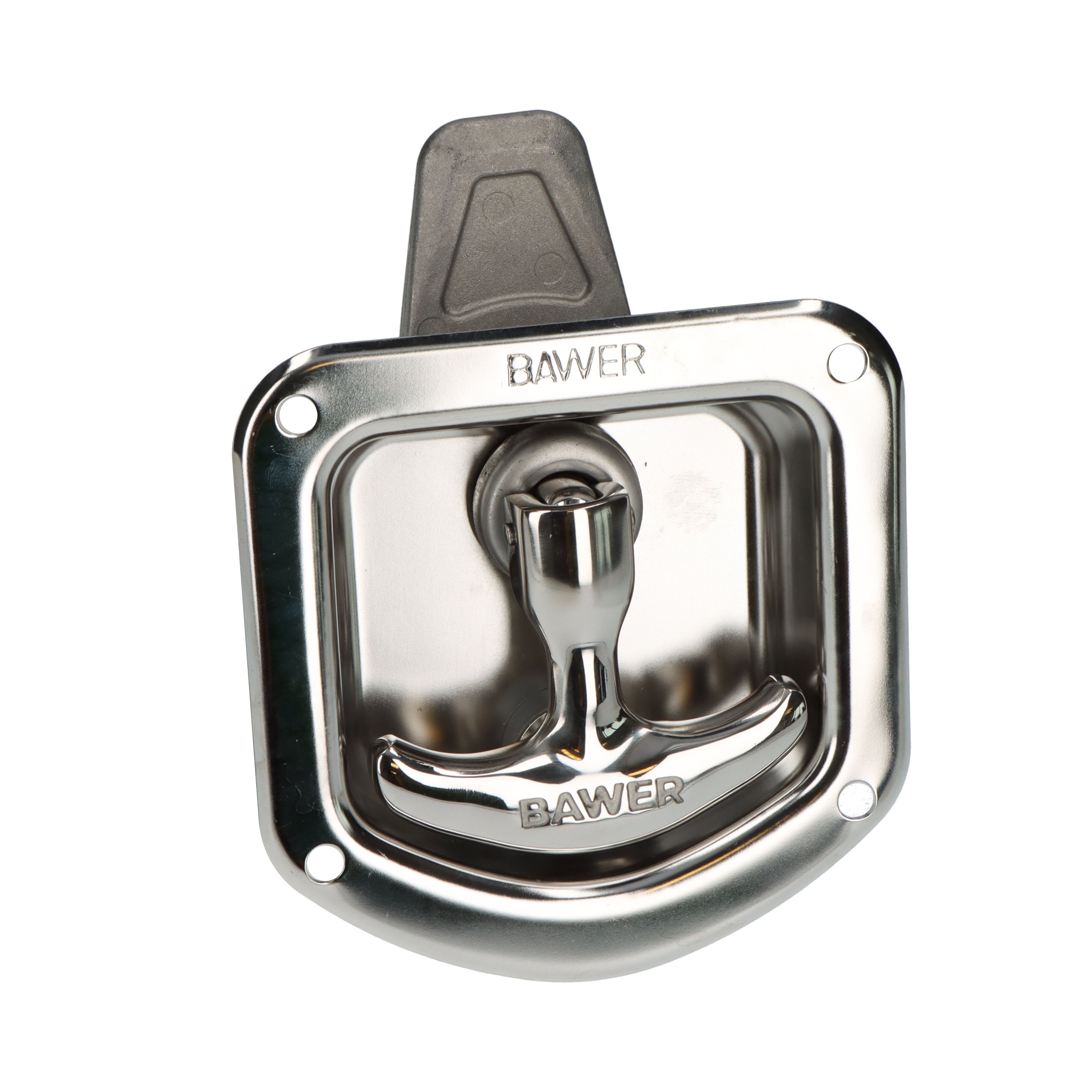 Bawer drop-T slot - met verstelbare aluminium lip - RVS (1211250 ...