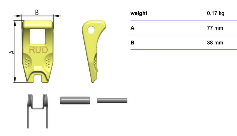 RUD spare part set for ICE ISH-10 (71003021150), RUD | Vehicle and ...