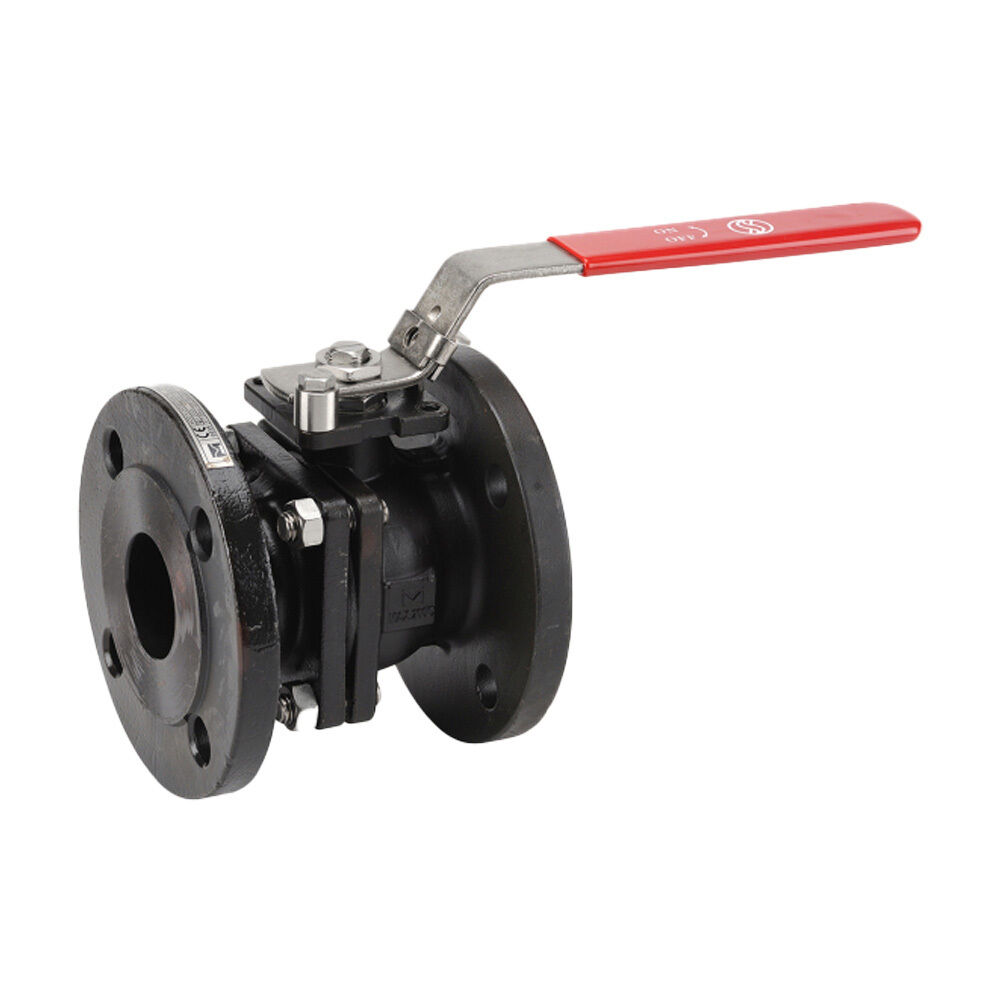 Sferaco ball valve carbon steel 762 2 piece body DN080 flanged RF PN16 ...